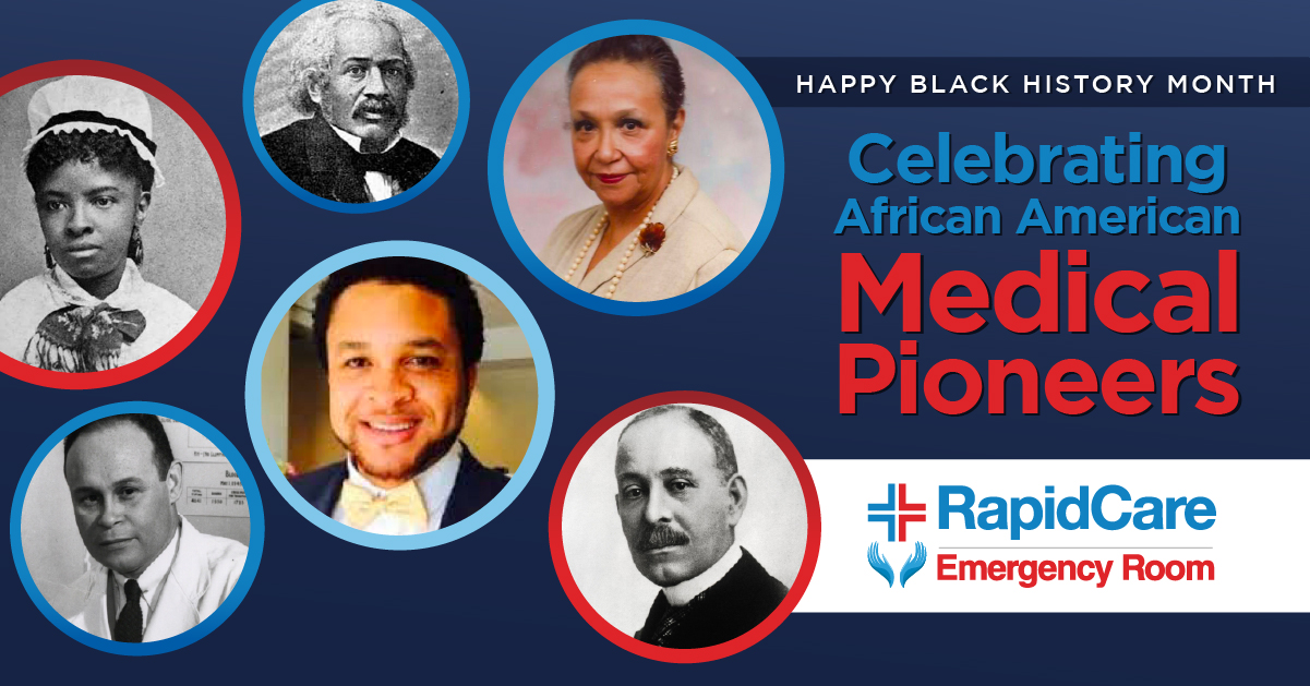 Black History Month. African Americans Healthcare Pioneers - RapidCare ER