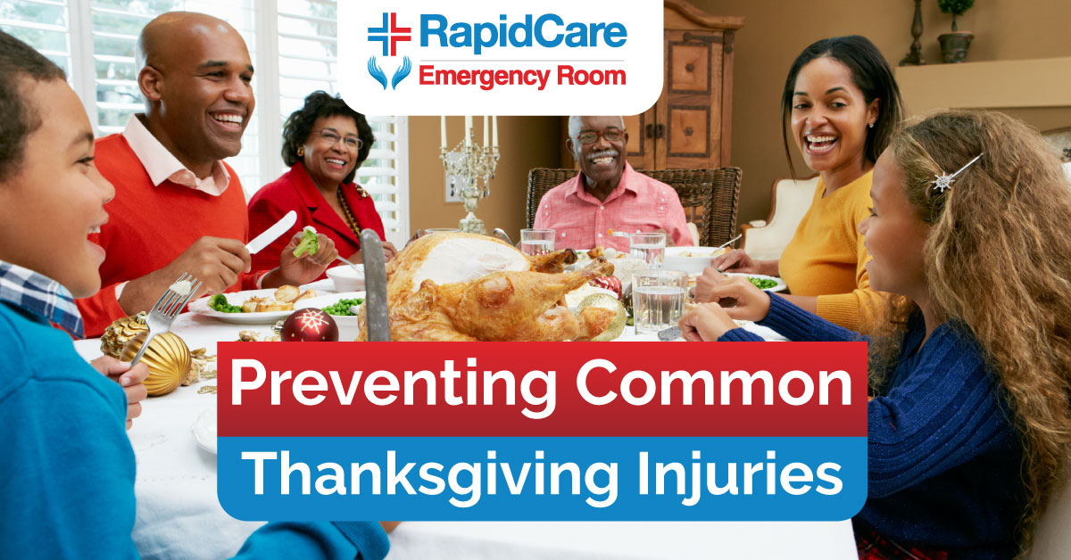 Preventing Common Thanksgiving Injuries - Emergency Room 24/7