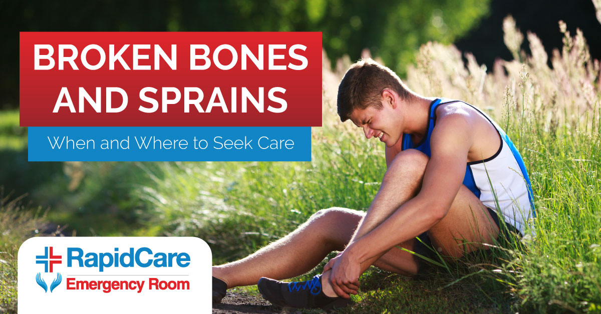 Broken Bones and Sprains ER or Urgent Care - RapidCare ER