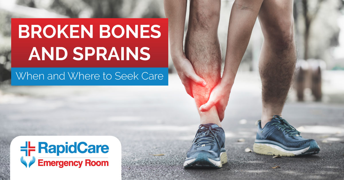 Broken Bones and Sprains ER or Urgent Care - RapidCare ER