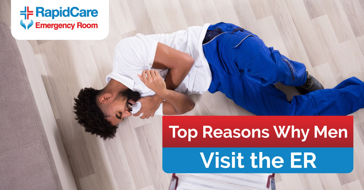 Top Reasons Why Men Visit the ER - RapidCare ER